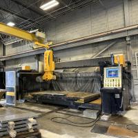 China 380V Stone Processing Machine Bridge Saw Cutting Machine With 350-600mm Cutting Blade Diameter for sale