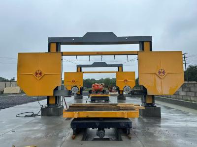 China Xianda 15kw CNC Stone Trimming Wire Saw 3000x3000mm Precision Cutting Machine for sale