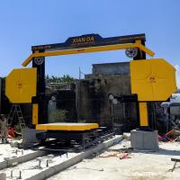 China CNC Diamond Wire Saw Machine 15kw 360° Rotation for Granite Cutting for sale