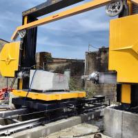 China Diamond Wire Saw Machine High Precision Cutting With 360° Rotation Degree for sale