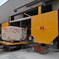 China BWT-3500 Block Dressing Machine 3500x3000mm PLC Stone Processing Equipment for sale
