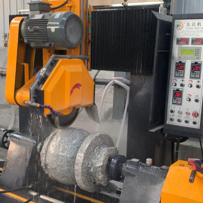 China BRC-600 Horizontal Round Ball Profiling Machine With 400-600mm Blade Diameter for sale