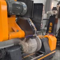 China BRC-600 Horizontal Round Ball Profiling Machine 400-600mm Blade CNC Stone Profiler for sale