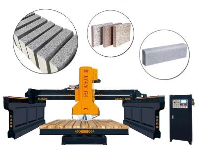 China High Speed Four Column Middle Block Cutting Machine 29/37 kW Power with 700-1400mm Blade Diameter for Granite and Marble for sale