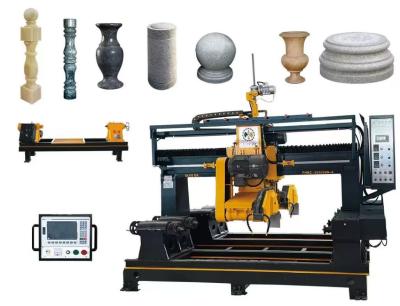 China Four Pcs Baluster Cutting Machine 250mm 4pcs 500mm 2pcs Max Processing Diameter High Speed Precision for sale