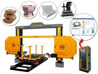China 4-Axis CNC Diamond Wire Saw Machine 3000mm Precision Stone Cutting for Curved Designs for sale