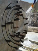 China 4-Axis CNC Diamond Wire Saw Machine 3000mm Precision Stone Cutting for Curved Designs for sale