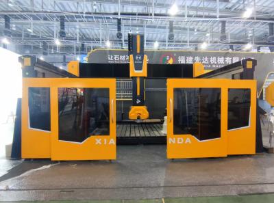China 5 Axis CNC Router 20 kW BT40 Spindle 3800x2700mm Travel for Precision Stone Cutting for sale