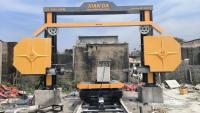 China CNC Diamond Wire Stone Cutting Machine CTS-3500-22FW 3500x3500x2200mm 15kw for sale