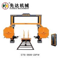 China CNC Diamond Wire Stone Cutting Machine CTS-3500-22FW 3500x3500x2200mm 15kw for sale