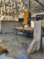 China Infrared Middle Block Bridge Cutting Machine 1200mm for Marble Granite 380V PLC Control for sale