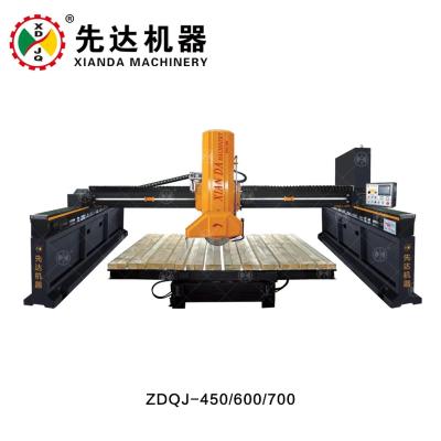 China Infrared Bridge Stone Cutting Machine ZDQJ-450 600 800 PLC Automatic 380V for Granite Marble for sale