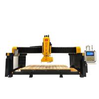 China 4-Axis CNC Bridge Saw 600HL Absolute Servo Stone Cutting Machine 22kW 175mm for sale