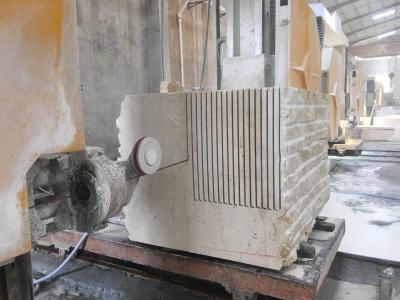 China 11kw CNC Diamond Wire Saw Profile Router Stone Profiling Machine Cutting Granite for sale