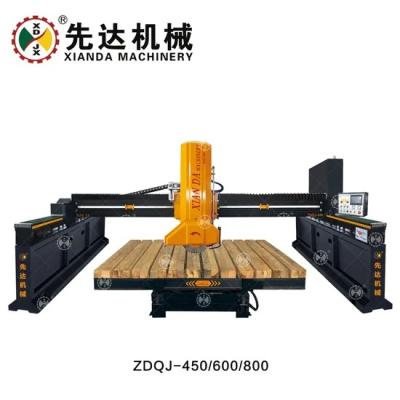 China Infrared Automatic Stone Bridge Saw Cutting Machine ZDQJ 450 600 700 for Granite Marble 380V 15kw for sale