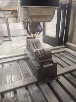 China 4 Axis Stone CNC Carving Machine 2500x1500mm Slab Column Cutting Marble Granite for sale