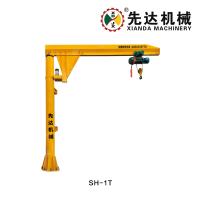 China SH-1T Stone Single Arm Crane - 1000 kg Capacity, 3000 mm Lifting Height for Granite & Marble Handling for sale