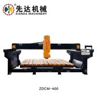 China Mono Block Bridge Saw Stone Infrared Cutting Machine 400mm Blade 3200x2000mm Table for sale
