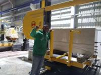 China CNC Diamond Wire Saw Stone Cutting Machine CTS-3500-22FW 380V for Block Trimming for sale