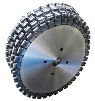 China 2200-4800mm Diamond Saw Blade for Quarry Cutting with Ultra-Hard Segments and 1.0-1.2mm Steel Core for sale