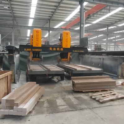 China CNC Cutting and Milling Machine with Four Blade for Large-Scale High Precision and High Efficiency Stone Processing for sale