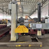 China HCM-600 Hand Stone Cutting Machine with 600mm Blade and 700mm Lift for Precision Stone Processing for sale