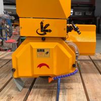 China 4-Axis Bridge Cutting Machine 85° Table Tilting 360° Head Rotation Bus Absolute Servo CNC Stone Cutter for sale