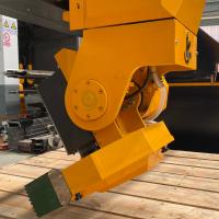 China 4-Axis Bridge Cutting Machine 85° Table Tilting 360° Head Rotation Bus Absolute Servo CNC Stone Cutter for sale