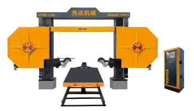 China CNC Profiling Diamond Wire Saw Machine 1500x3000mm for Tombstone Stone Cutting for sale