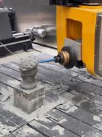 China 5 Axis CNC Machining Center 20 kW BT40 Spindle 3800x2700x1500 mm for Stone Cutting Carving for sale