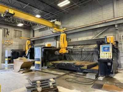 China XIANDA MACHINERY Create-600 5 Axis Bridge Saw Cutting Machine 22kW for 3500x2000mm Stone for sale