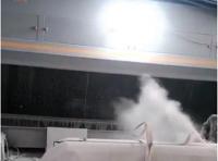 China Eco-friendly Water Dust Collector 4000mm 1.5kw Fan Industrial Air Purification System for sale