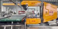 China Vertical CNC Wire Saw Machine For Curved Curbstone for sale