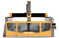 China 5 Axis CNC Machining Center for Granite Marble 3D Sculpture 3800mm Travel 20kW Spindle for sale