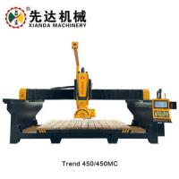 China 5 Axis CNC Bridge Saw Stone Cutting Machine 32KW 120mm Cutting Thickness High Accuracy for sale