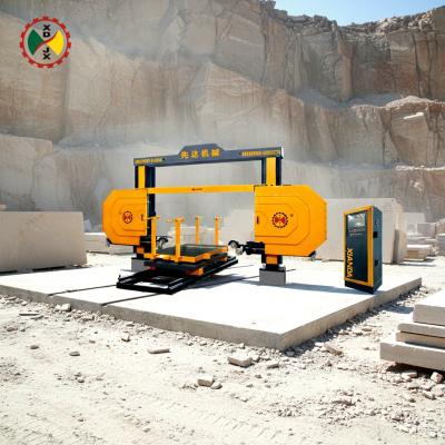 China Smart CNC Diamond Wire Saw Stone Cutting Machine 15kW 380V Four Spindle Linkage for Granite for sale