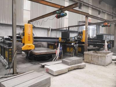China Infrared Bridge Saw Laser Stone PLC  Cutting Machine, Suitable for Large-Scale Marble and Granite Slab Processing for sale