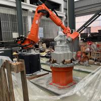 China 6-Axis CNC Robot Stone Cutting Machine with Interpolated Control and BT40 Spindle for Large-Scale Carving up to 3100mm for sale