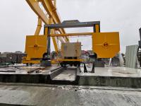 China PLC Control Diamond Wire Saw Machine Synchronous Screw Drive 3000x3000x1500 mm Marble Granite Block Cutting for sale