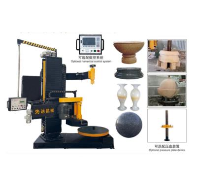 China CNC Vertical Profiling Machine with 1000mm Max Cutting Diameter and 1500mm Vertical Lifting Travel for Stone Slab Cutting for sale