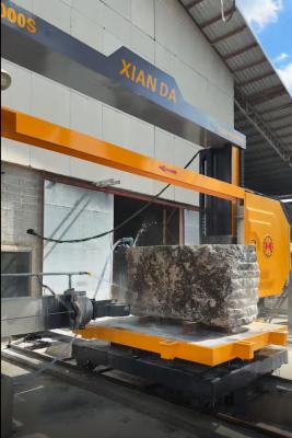 China 4-Axis CNC Diamond Wire Saw Machine 360° Servo-Rotary Table 16-Surface Slideway 28 Rolling-Wheel Lift Stone Cutting for sale