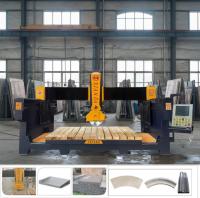 China 4+1 Axis Bridge Cutting Machine 3200x2000mm Worktable 15kw 18.5kw Motor for Stone Cutting for sale