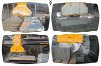 China High Speed Four Column Middle Block Cutting Machine with 29/37kw Gross Power for Precision Cutting for sale