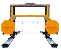 China Gantry Movable Diamond Wire Saw Machine 3500x3500x2200mm CNC PLC Control for High Precision Stone Cutting for sale