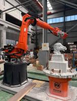 China 6 Axis CNC Robot Stone Cutting Machine BT40 Spindle 3100mm Large Scale Carving for sale