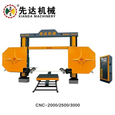 China CNC diamond wire saw machine with four-spindle linkage for 3000x2000x1500mm max processing size, CE and ISO9001 certified for sale