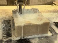 China FAEM-3320 Five Axis Stone CNC Engraving Machine For Marble Granite Sculpture Carving for sale
