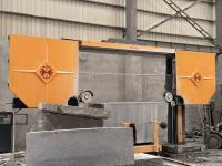 China PLC Control Diamond Wire Saw Machine for Granite Marble with 3500x3500x1800mm Max Processing Size and 15KW Main Motor for sale