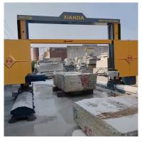 China Industrial Gantry Movable Diamond Wire Saw Cutting Machine for Granite Block Fabrication for sale