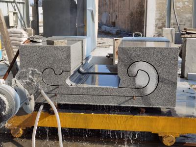 China Automatic CNC Diamond Wire Saw Machine with 16-Surface Slideway Structure and 4-Axis CNC Linkage for High-Speed 40 m/s Stone Cutting for sale